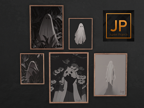 Second Life Marketplace - 3. Wednesday[+] ~ Ghosty Fall - Ghost Frames